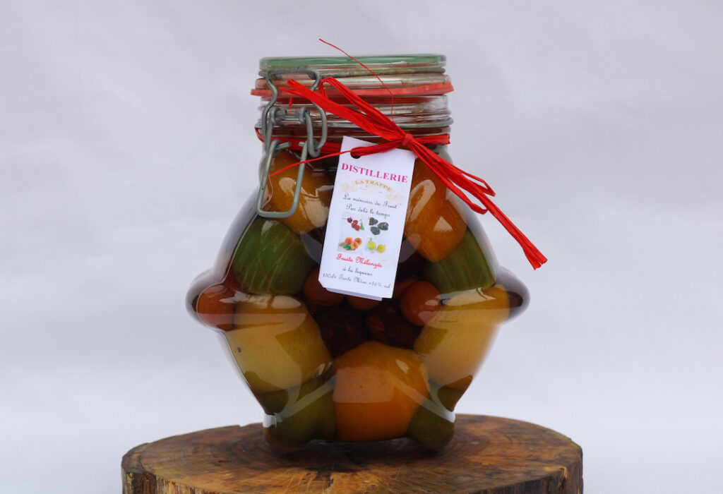 Fruits à la Liqueur de la Distillerie de la Trappe - O Plaisir des Sens ...